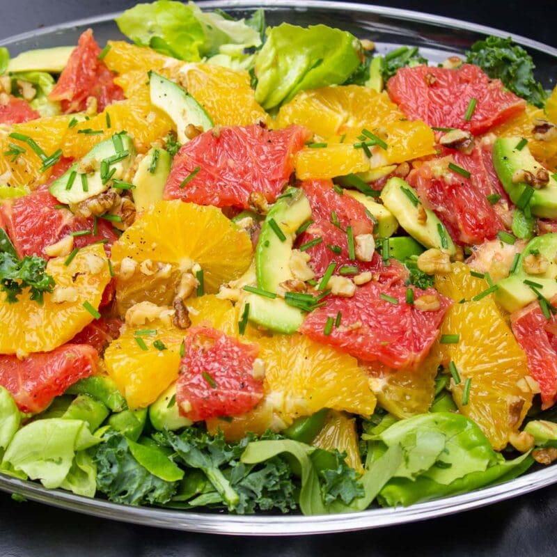 Best Citrus Salad With Greens - Two Kooks In The Kitchen&