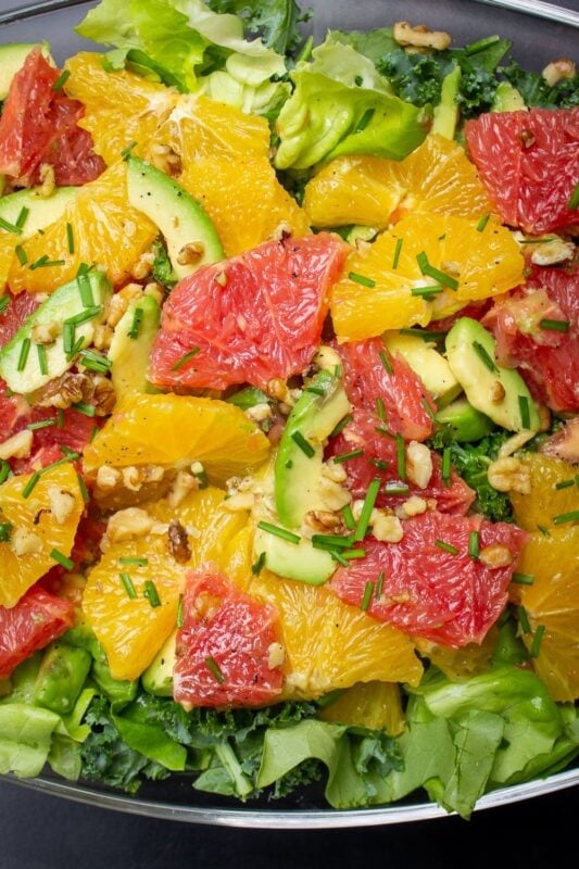 Best Citrus Salad With Greens - Two Kooks In The Kitchen&