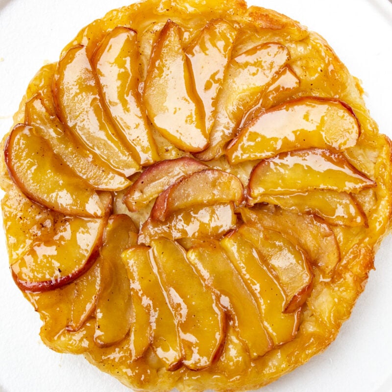 Apple and Puff Pastry Tart (30 Min, 4 Ingredients) - Two Kooks In The ...