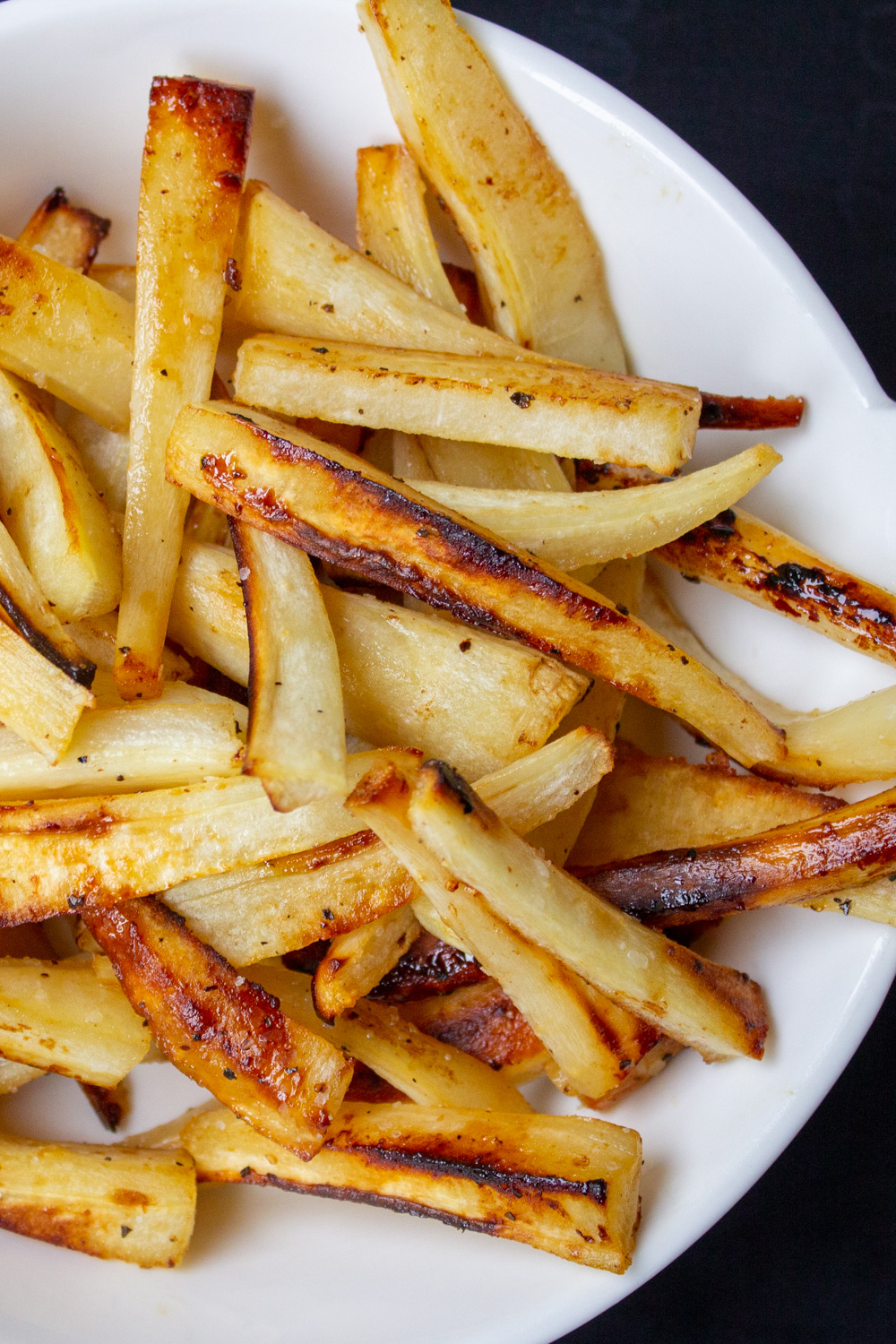 Simple Roasted Parsnips With Honey (38 Minutes) - Two Kooks In The Kitchen