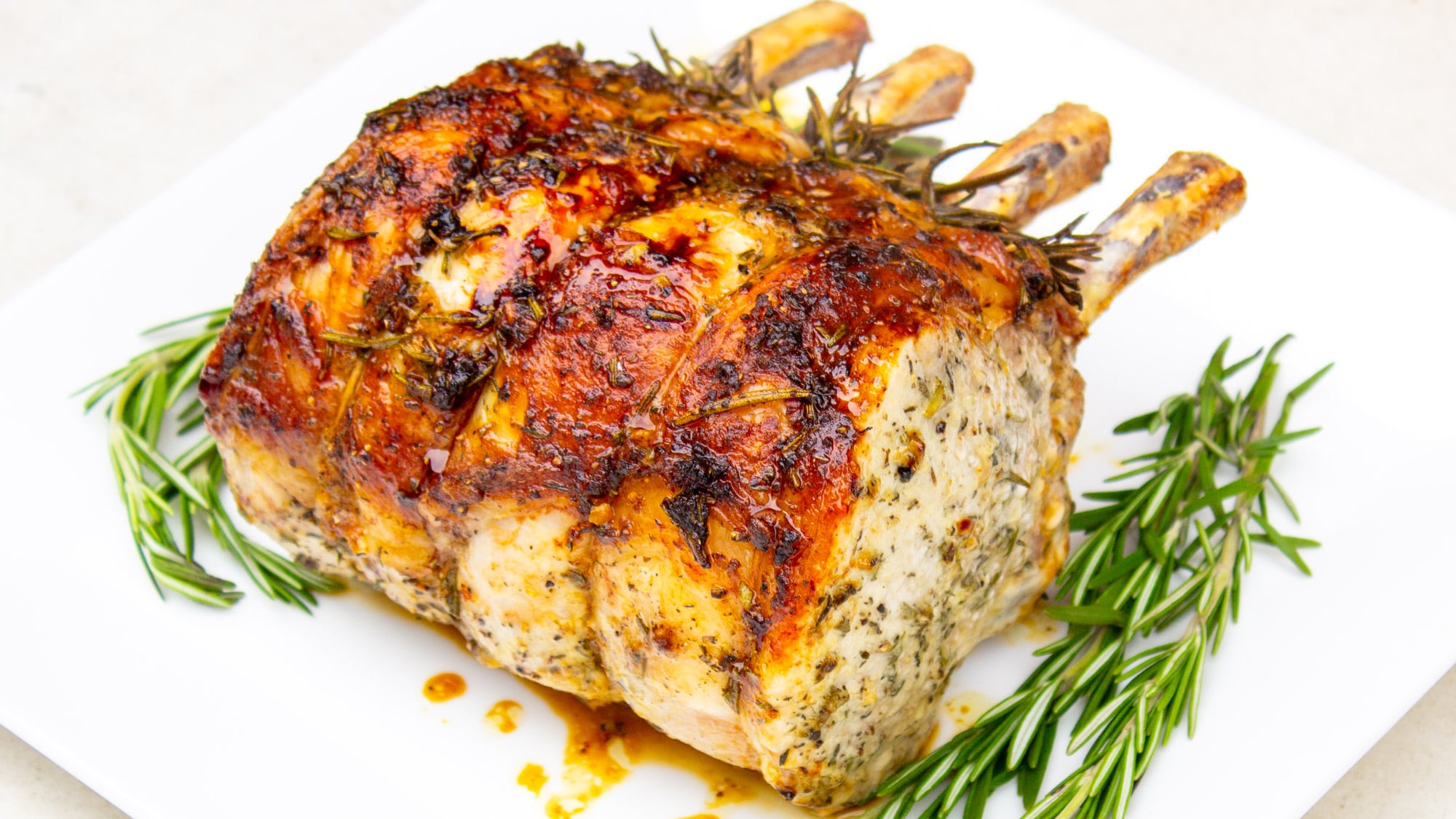 Rack of Pork (Succulent, Easy, Impressive) - Two Kooks In The Kitchen&