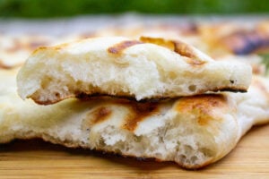 Naan Bread Recipe (Easy, Soft & Chewy) - Two Kooks In The Kitchen&