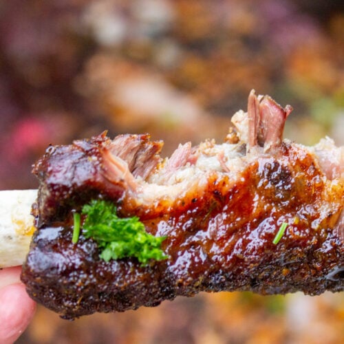 Beef Back Ribs With Maple Bourbon Glaze (Baked) - Two Kooks In The Kitchen&