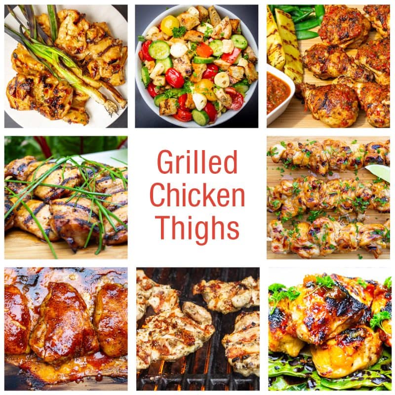 11 Recipes For Grilled Chicken Thighs (And Tips) - Two Kooks In The ...